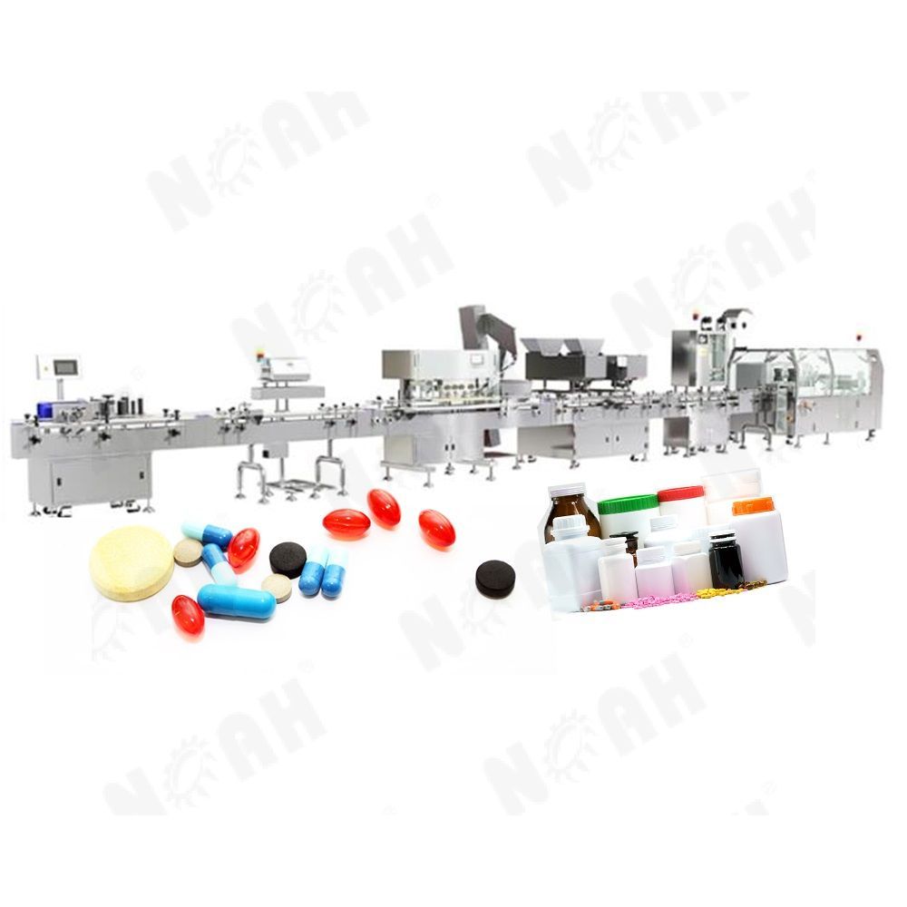 GS-8/16 Automatic Tablet Capsule Counting & Filling Production Line | NOAH