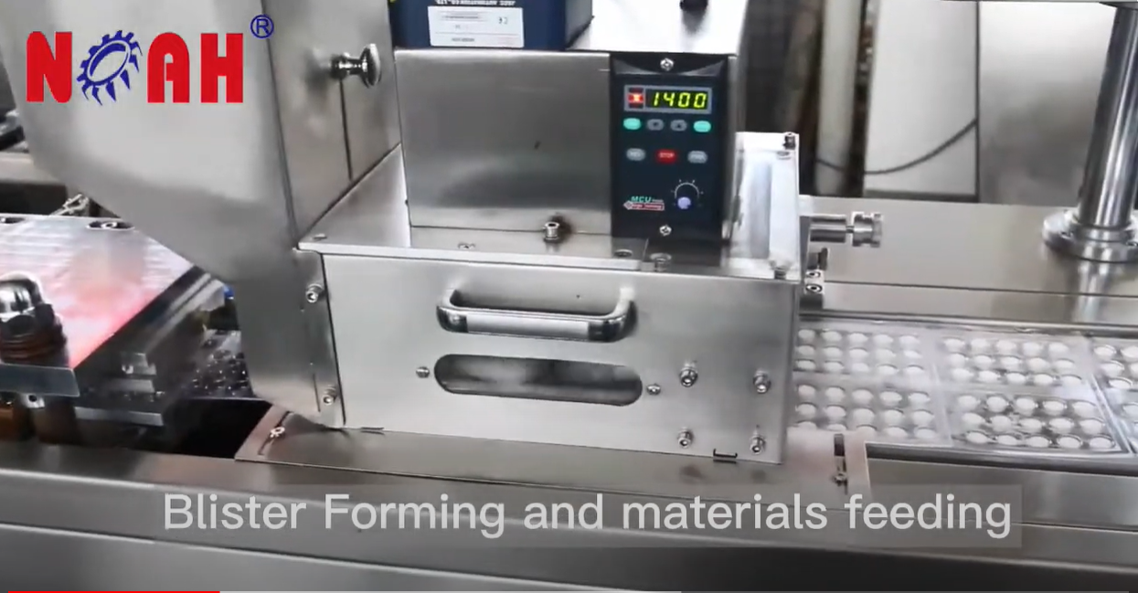 DPB-80/100 Flat-plate Blister Packing Machine | Pill & Tablet Blister Pack Machine | NOAH